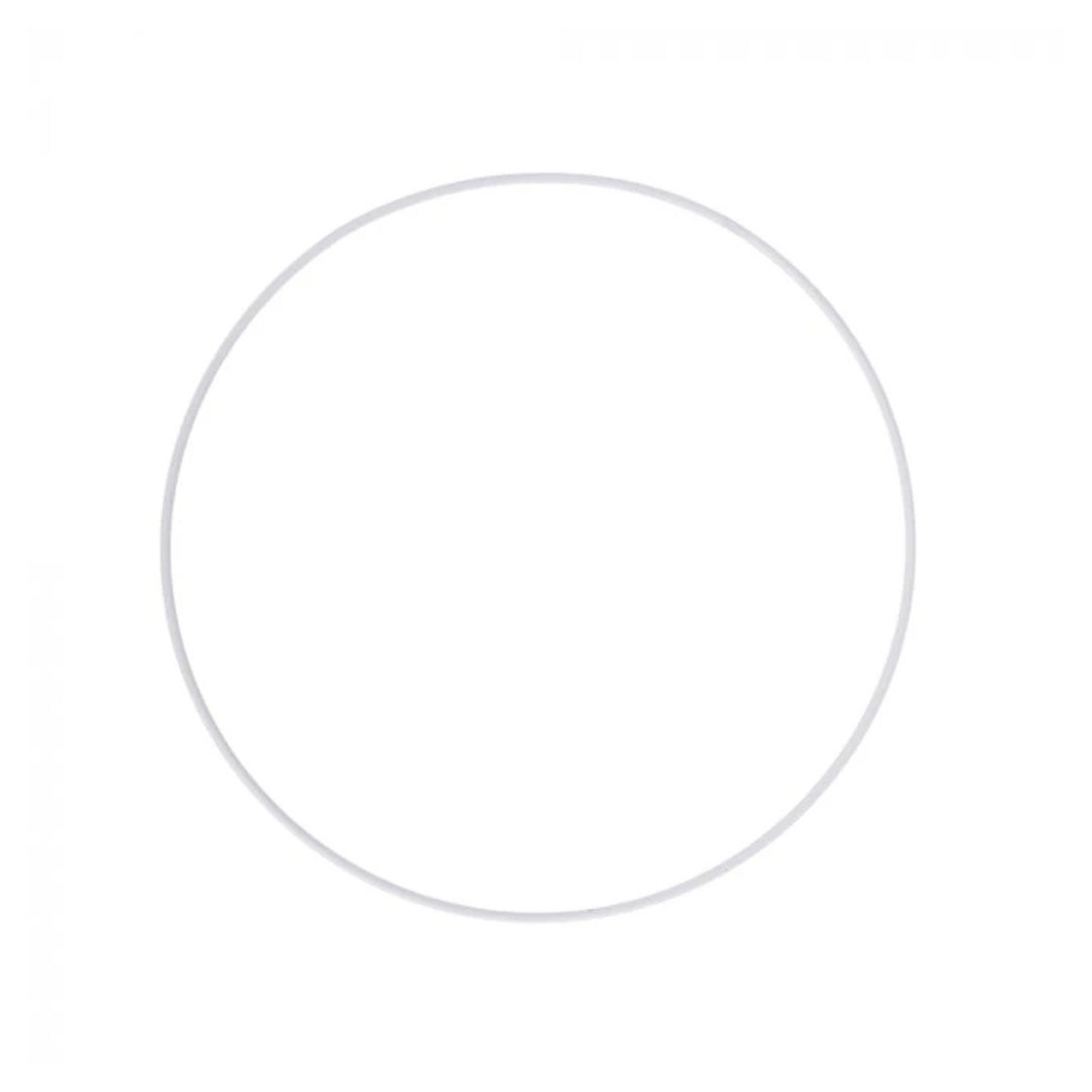 White Metal Ring for Wreath Making, Wedding Crafts, Hoop for Dream ...