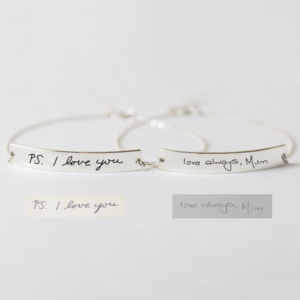 Signature Bracelet - Etsy