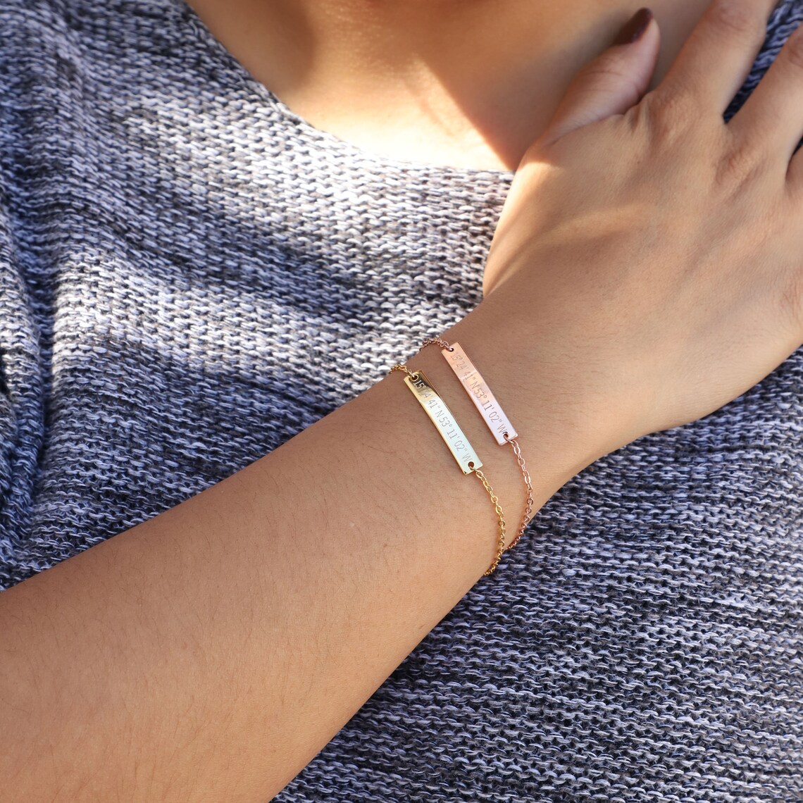 Personalized Bracelet for Women Custom Bridesmaids Gift for - Etsy