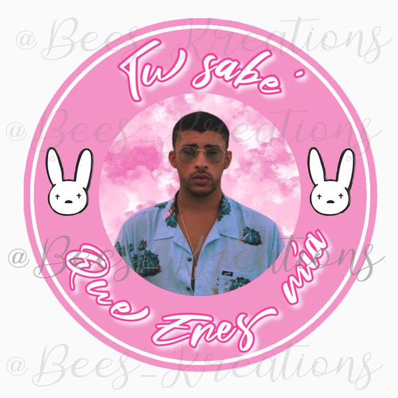 Bad Bunny VALENTINES DAY PNG | Etsy