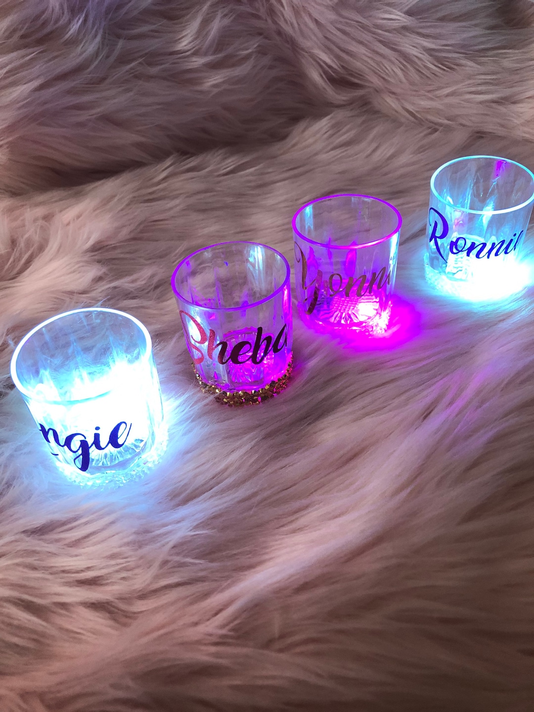 Custom Light up Shot Glass - Etsy
