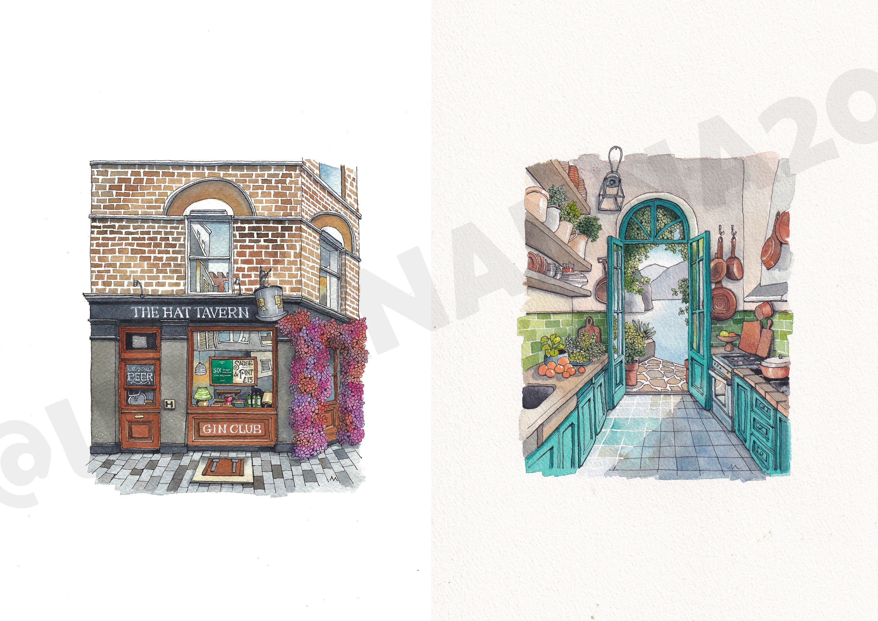 Part 6: Set of 11 Downloadable Coloring Pages of Original Urban Anna ...