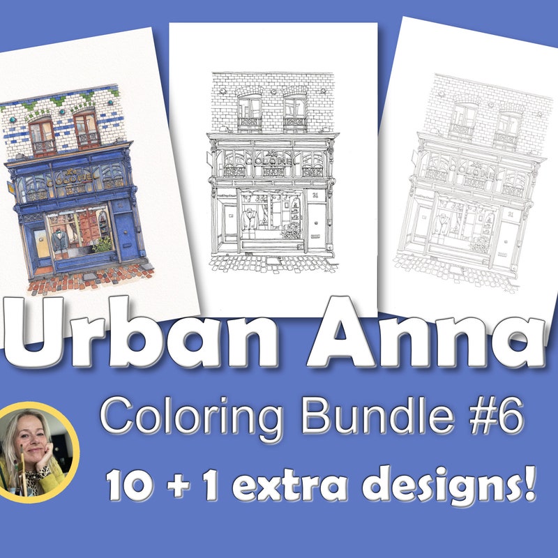Urban Sketch - Etsy