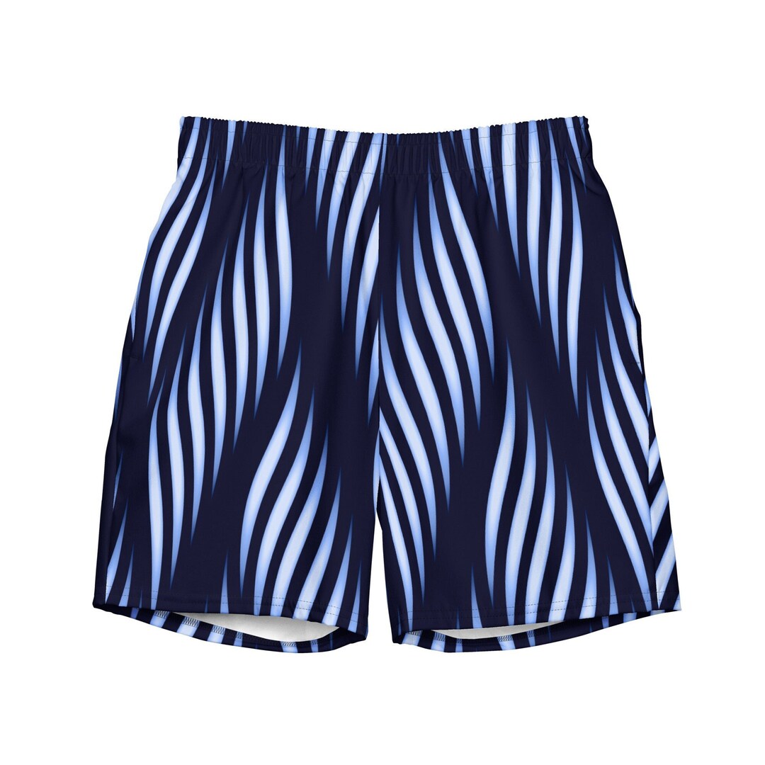 Men's Swim Trunks Swimsuits Bathing Suit for Him - Stripes, Lines ...