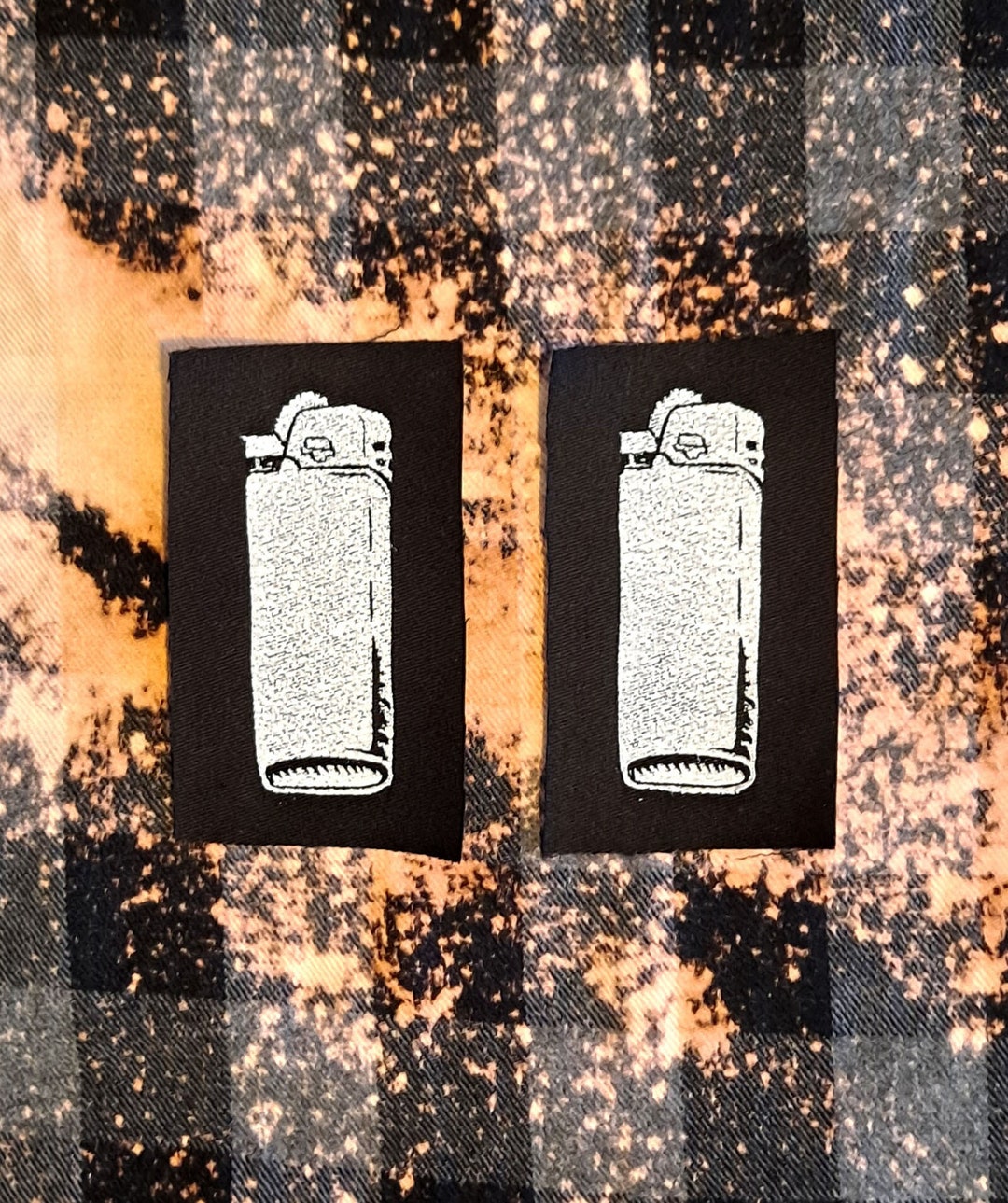 Small Lighter Print Patch - Etsy