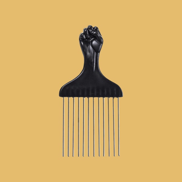 Afro Hair Pick - Etsy