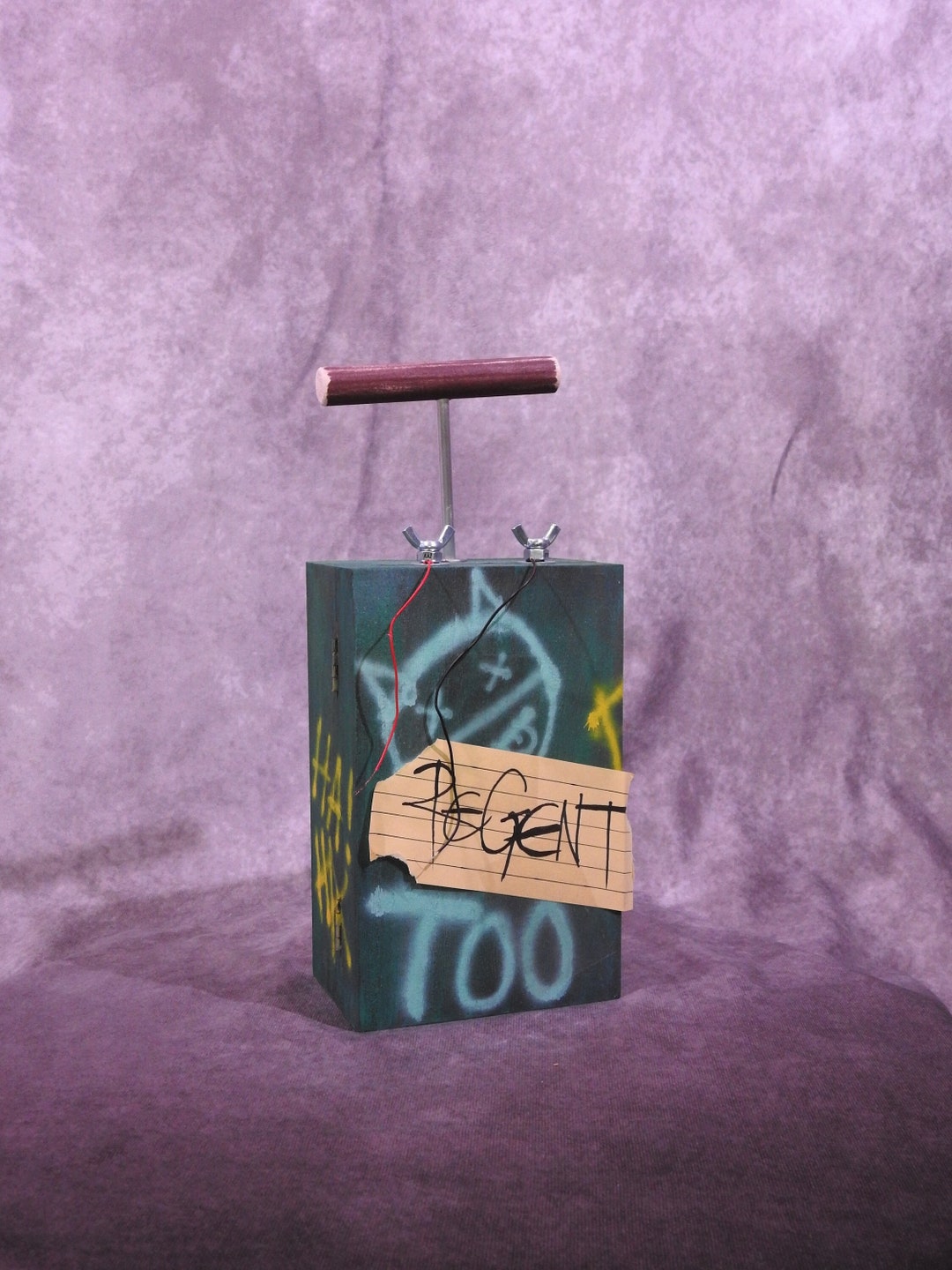 The Joker Dynamite Plunger Prop - Etsy