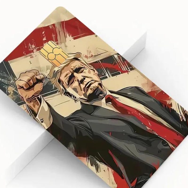 Credit Card Skin - Etsy