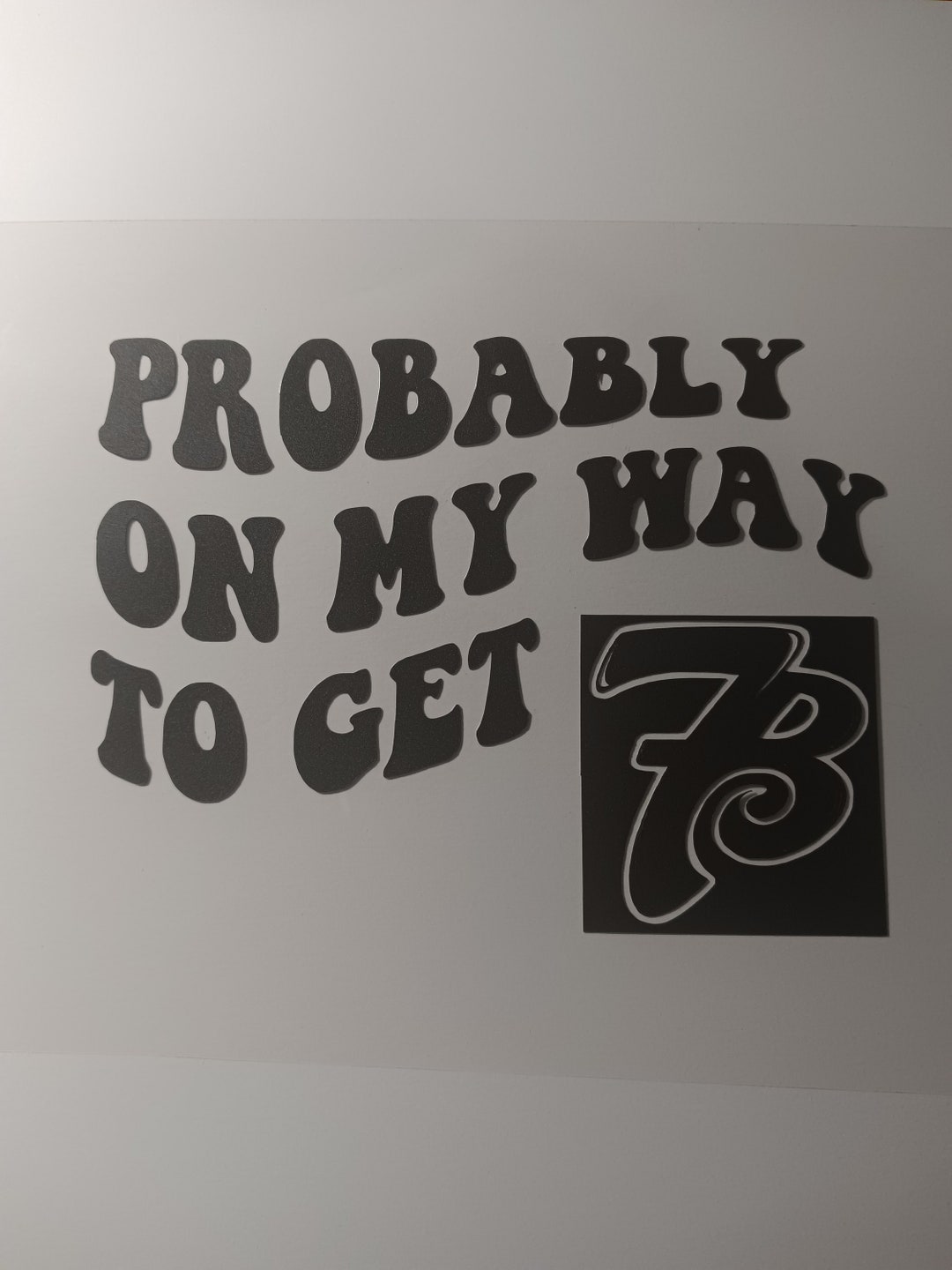 7B Decal - Etsy