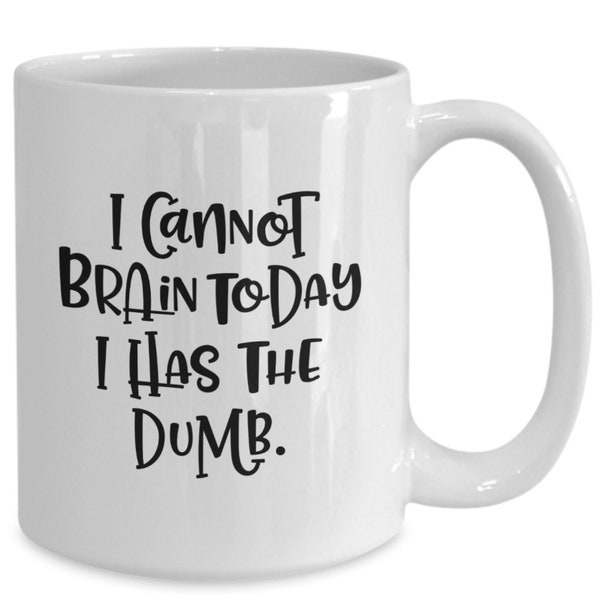 I Cannot Brain Today - Etsy
