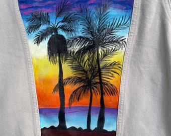 Sunset Jean Jacket - Etsy