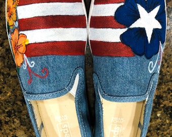 Puerto Rico Shoes - Etsy