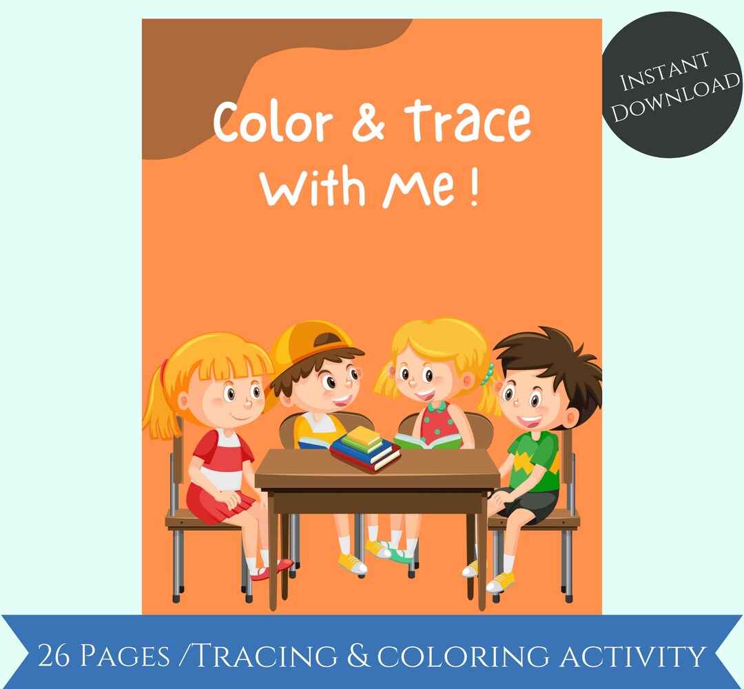 Kids Alphabet Tracing & Coloring Pages | Tracing and Coloring Alphabet ...