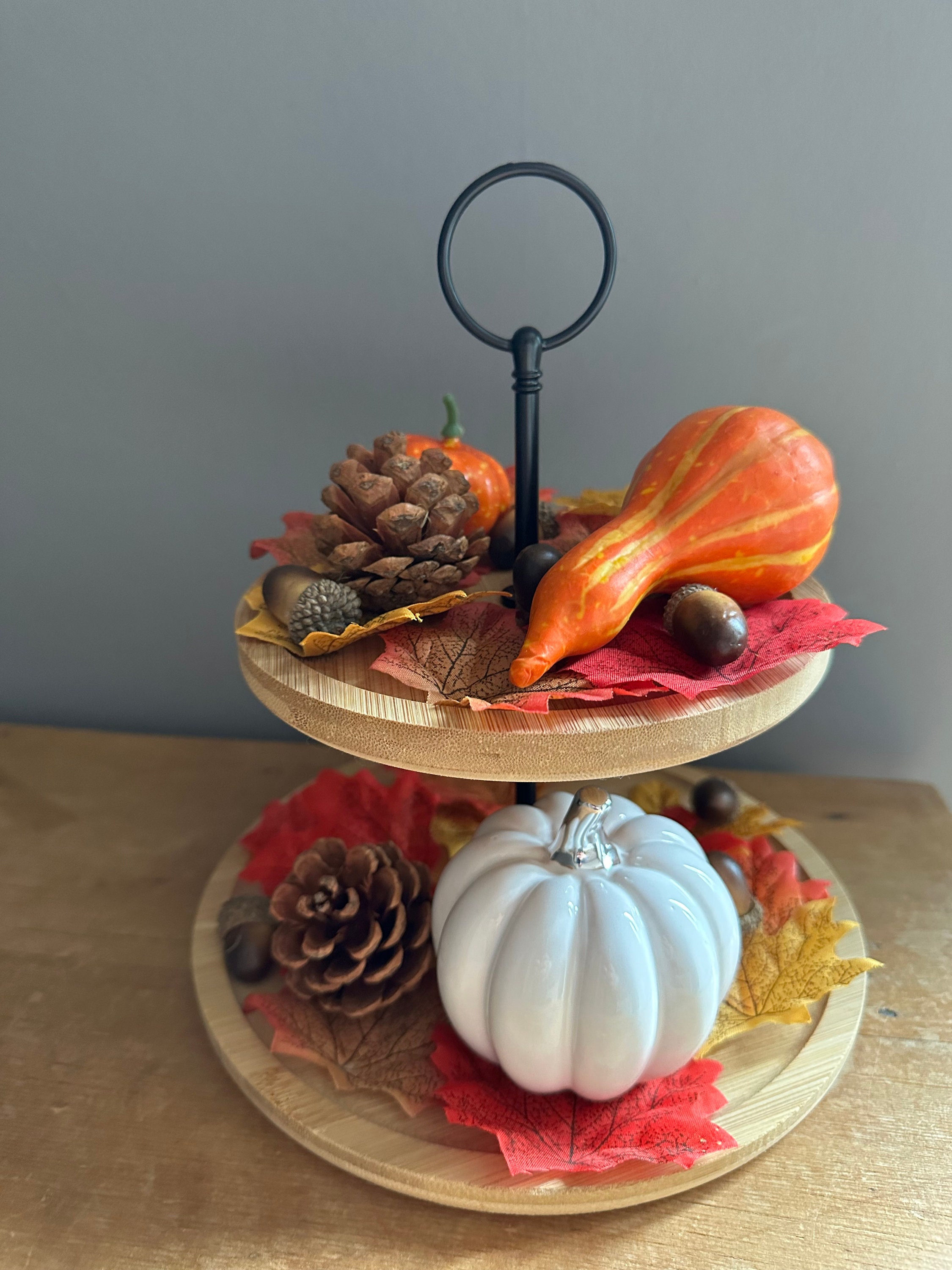 Wooden 2 Tier Display/food Stand - Etsy UK