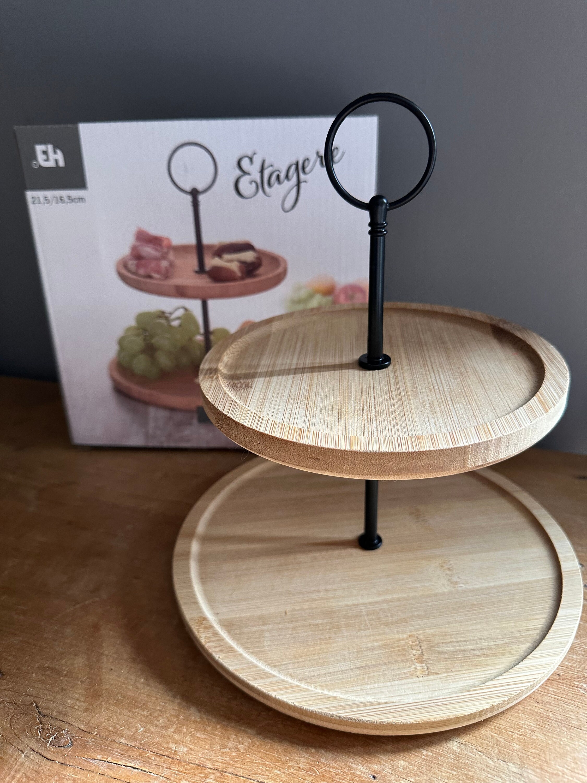 Wooden 2 Tier Display/food Stand - Etsy UK