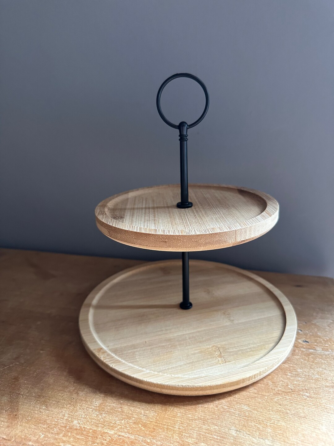 Wooden 2 Tier Display/food Stand - Etsy UK