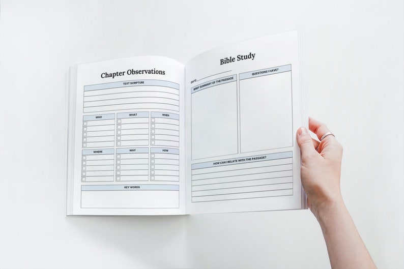 Printable Devotional Journal, Daily Devotional Journal, Digital Bible ...
