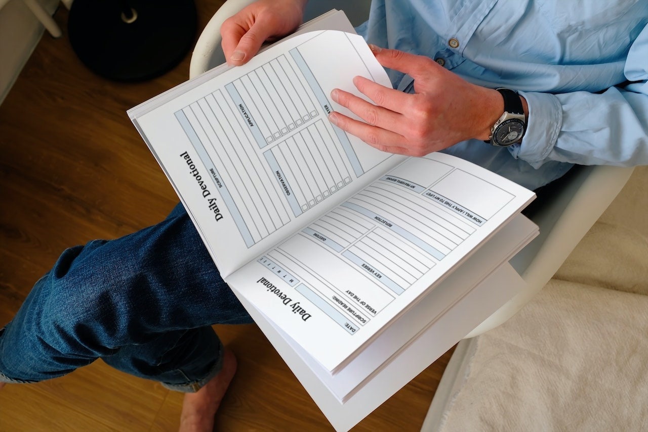 Printable Devotional Journal, Daily Devotional Journal, Digital Bible ...