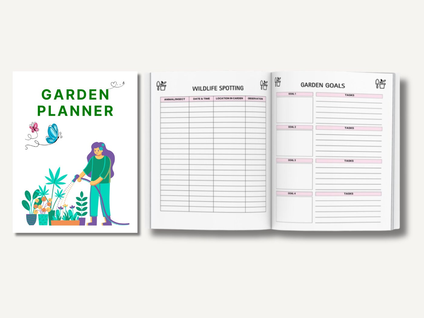 Garden Planner Printable, Gardening Log, Garden Journal, Gardening ...