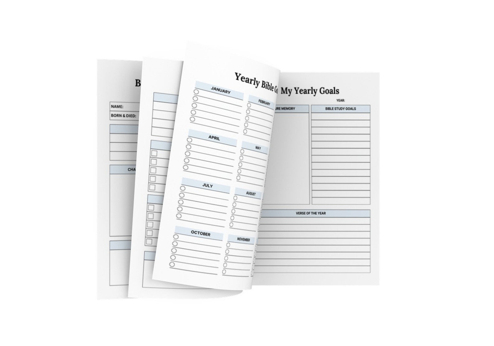 Printable Devotional Journal, Daily Devotional Journal, Digital Bible ...