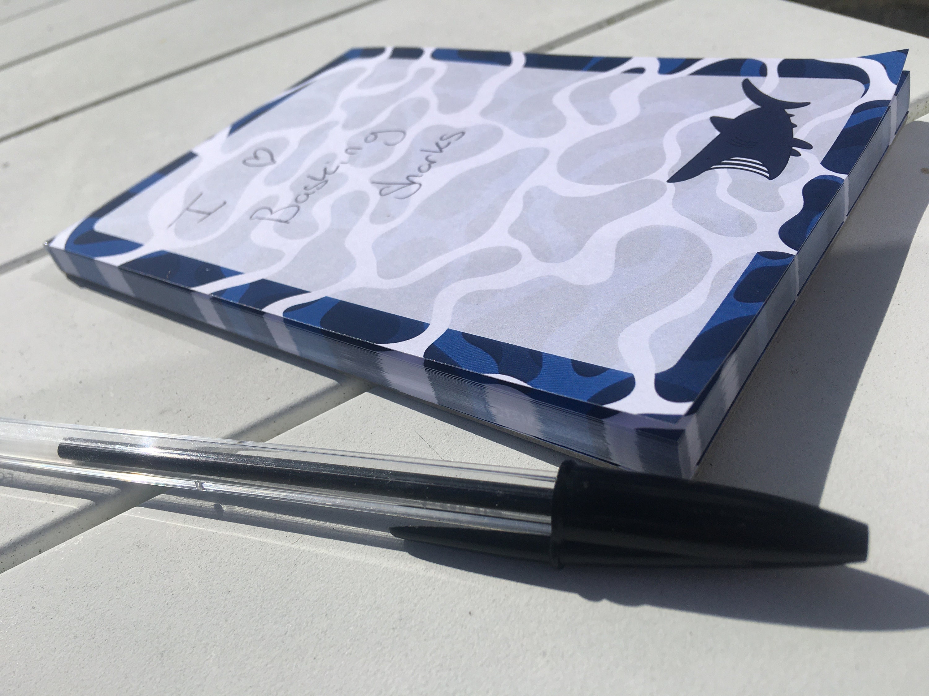 A6 Basking Shark Notepad - Etsy UK