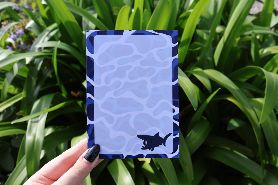 A6 Basking Shark Notepad - Etsy UK