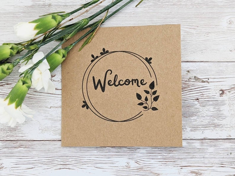 Hospitality Welcome Cards Printed for Your Holiday Home or | Etsy UK