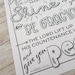 Digital Bible Verse Coloring Page, Christian Colouring Sheet, Instant ...