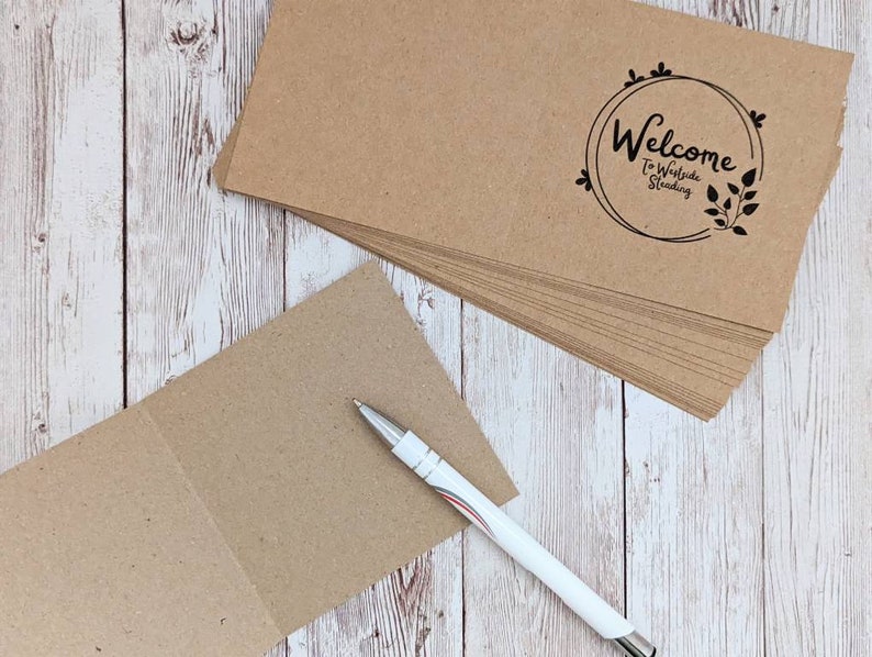 Personalised Welcome Cards Printed for Your Holiday Home - Etsy