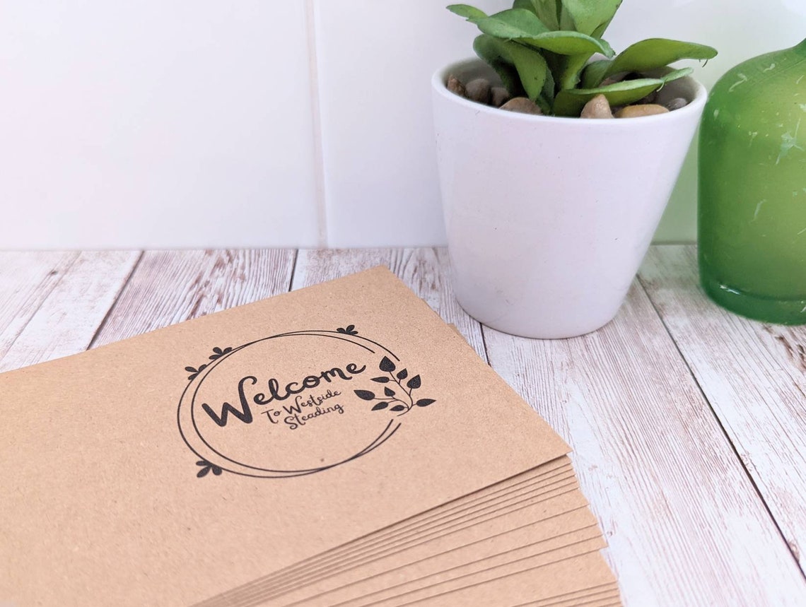 Personalised Welcome Cards Printed for Your Holiday Home - Etsy