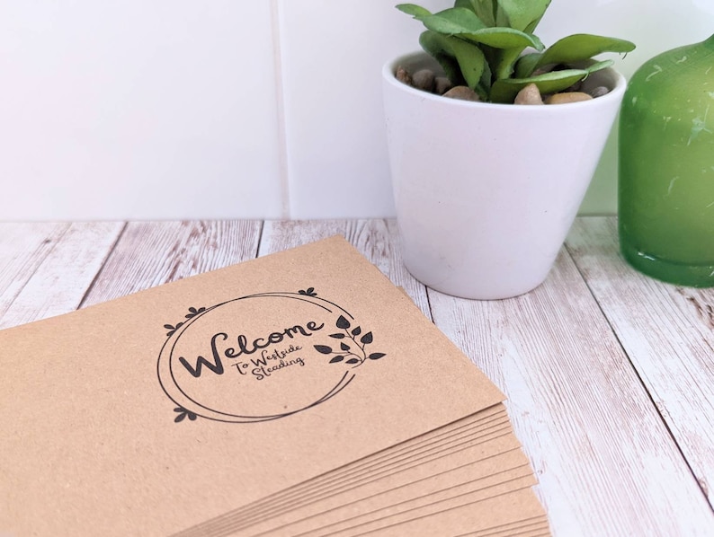 Personalised Welcome Cards Printed for Your Holiday Home - Etsy