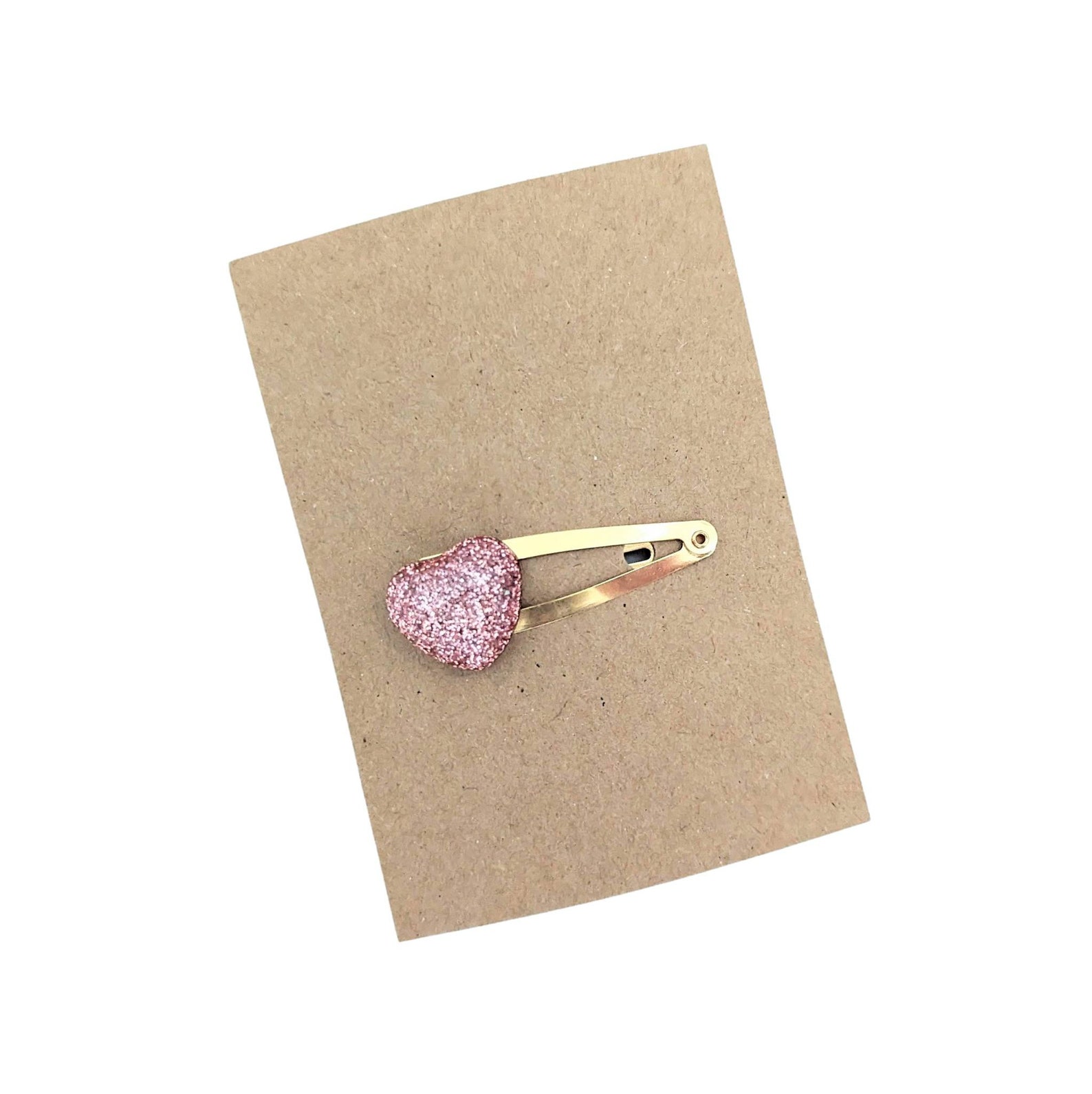 Blank Hair Clip Display Cards, A7 Recycled Kraft Backing Cards, With ...