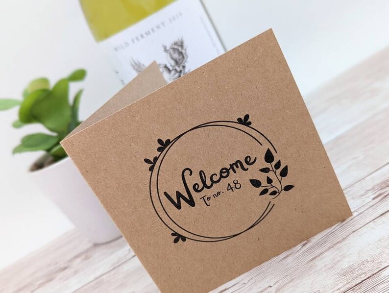 Personalised Welcome Cards Printed for Your Holiday Home - Etsy