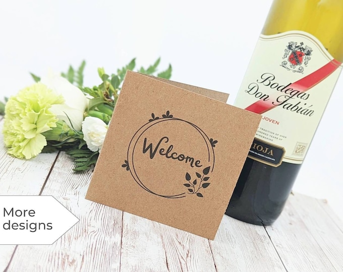 Vacation Rental Welcome Card Template Edit Online With - Etsy