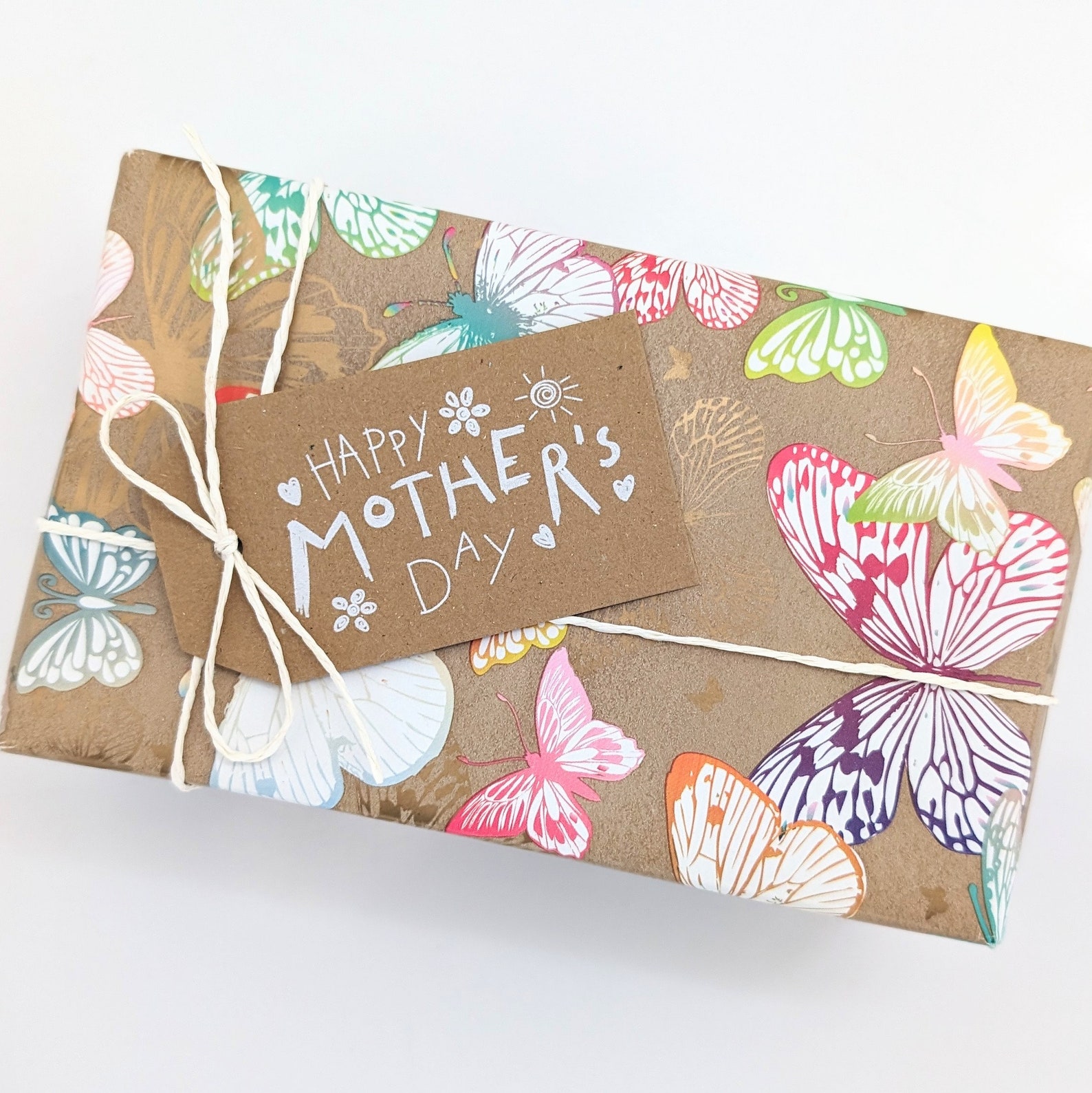 Happy Mothers Day Gift Tags, Choice of Colours, Recycled Gift Tags ...
