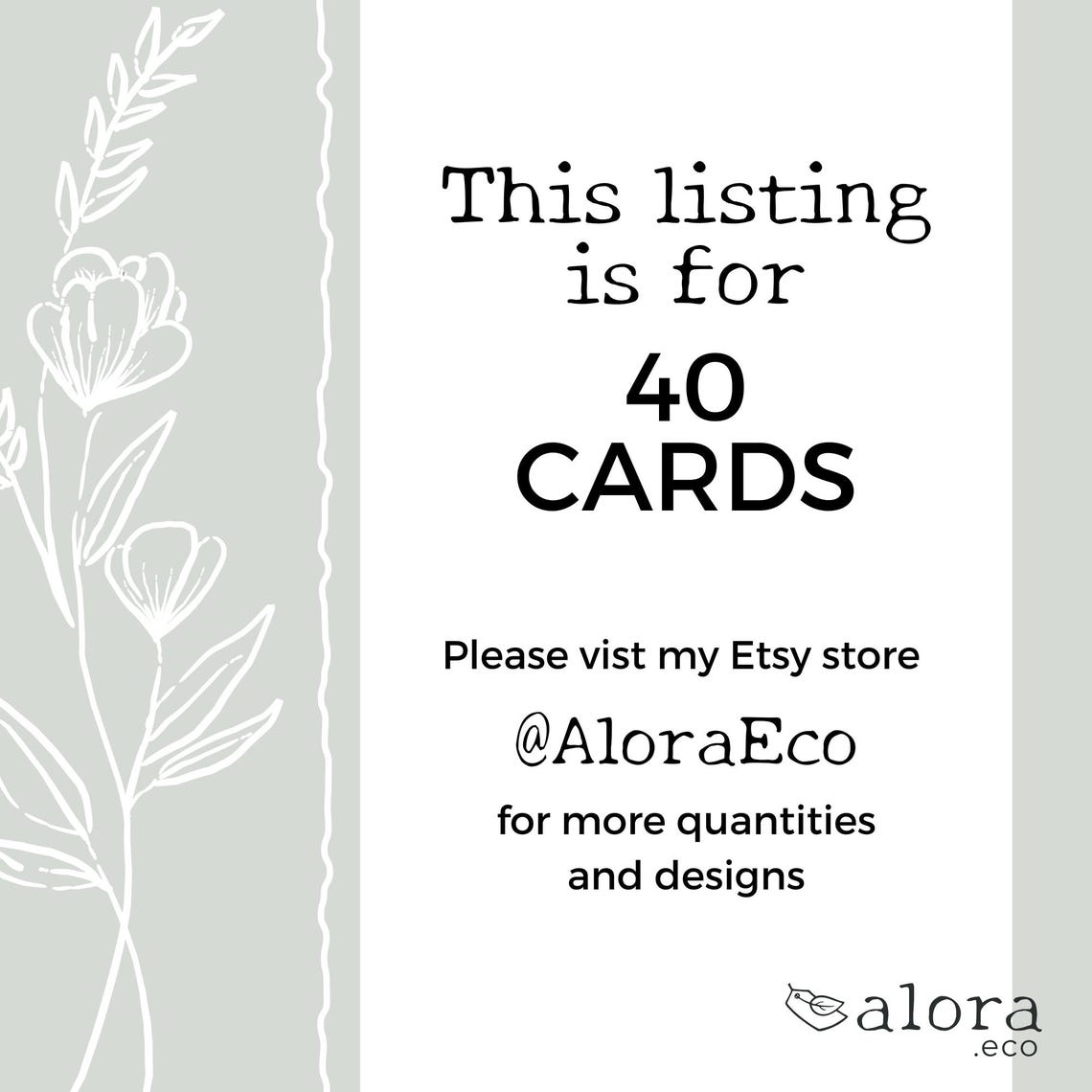 40 Square Blank Business Cards With Round Corners, Zentangle Cards ...