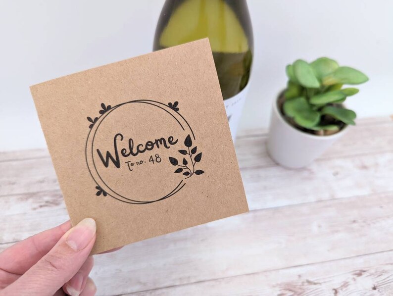 Personalised Welcome Cards Printed for Your Holiday Home - Etsy