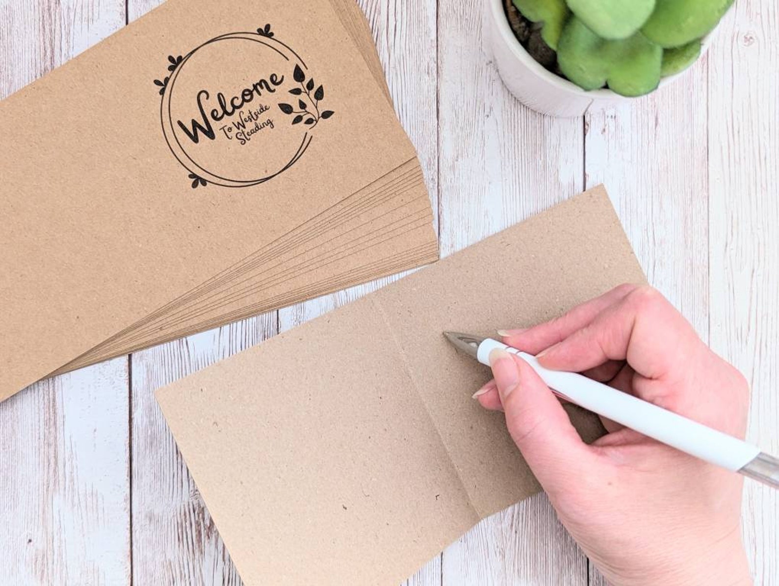 Personalised Welcome Cards Printed for Your Holiday Home - Etsy