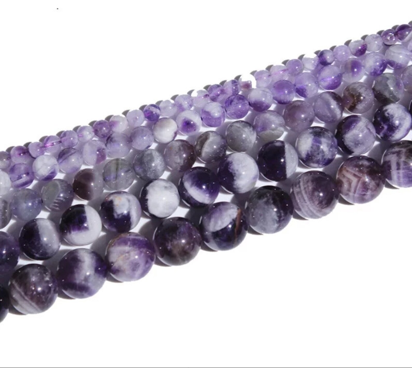 Natural Amethyst Round BeadsRound smooth AAA Quality | Etsy