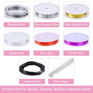 Jewelry Making Kit for Complete Bracelet Making Supplies Tool With ...