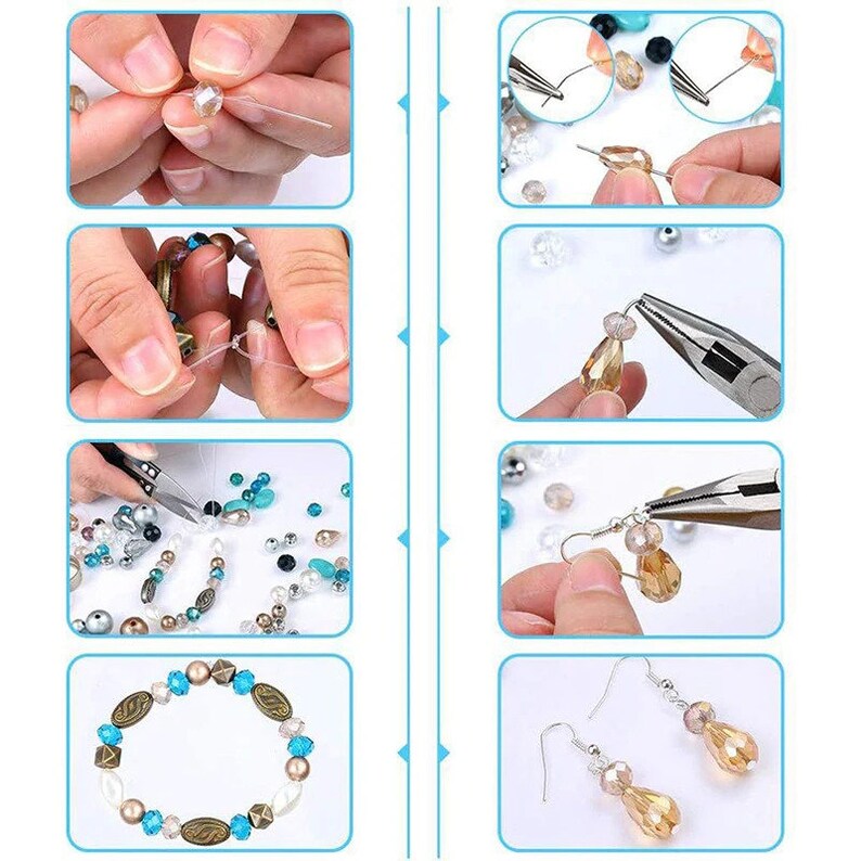 Jewelry Making Kit for Complete Bracelet Making Supplies Tool - Etsy