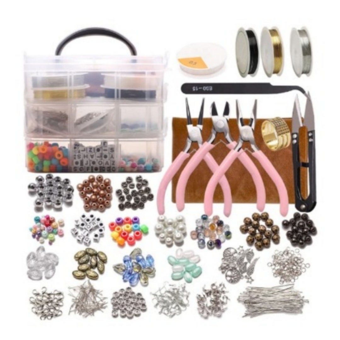 Jewelry Making Kit for Complete Bracelet Making Supplies Tool With ...