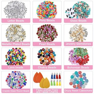 Jewelry Making Kit for Complete Bracelet Making Supplies Tool With ...