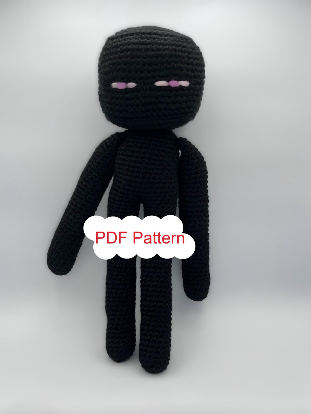 Enderman Crochet Pattern *PDF Pattern* - Etsy