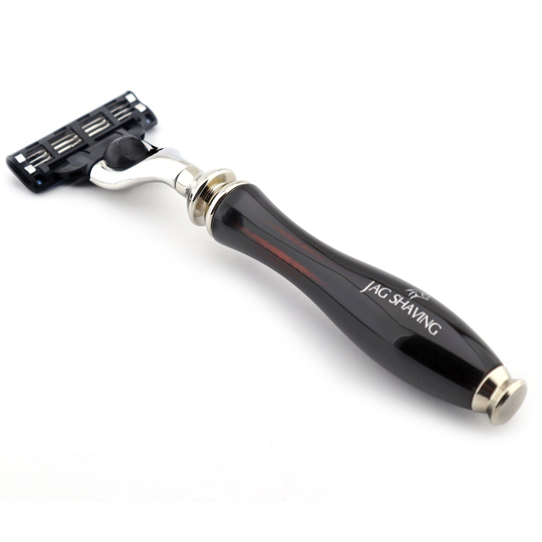 Handmade Mens Luxury 3 Edge Cartridge Shaving Razor for Perfect Clean ...