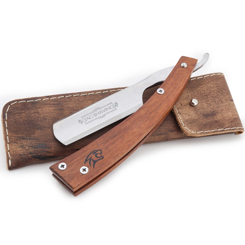 Professional Straight Cut Throat Razor With Wood Handle Beard - Etsy Canada