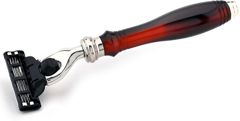 Luxury Tortoise Shell Replica Handle Shaving Razor With Razor - Etsy