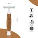 Wooden Handle Double Edge Safety Razor With Pouch - Etsy
