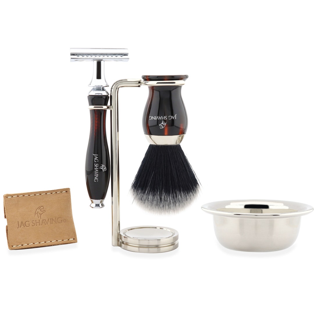 Handmade Antique Mens Shaving Set With Double Edge Safety - Etsy