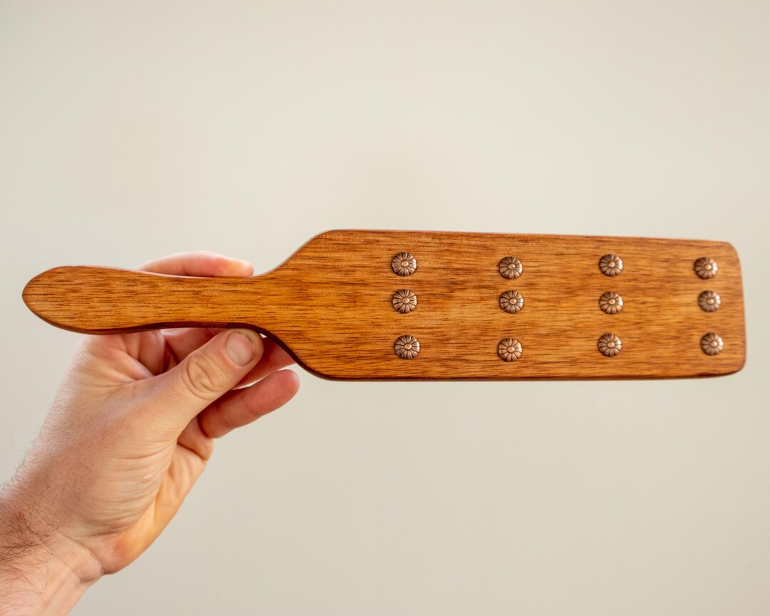 Flower Studded Spanking Paddle seconds - Etsy